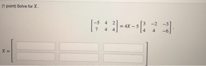 Solved point) Reduce the matrix 1 -2 A = |-3 0 -2 18 0 -12 2 | Chegg.com