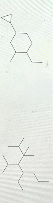 Solved Name the molecules below using IUPAC nomenclature. | Chegg.com