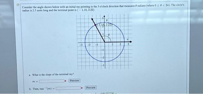 Solved Consider the angle shown below with an initial ray | Chegg.com