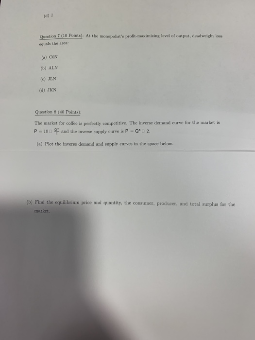 Solved Problem Set 3 Question 1 (10 Points): Imagine that | Chegg.com Solved Problem Set 3 Question 1 (10 Points): Imagine that | Chegg.com