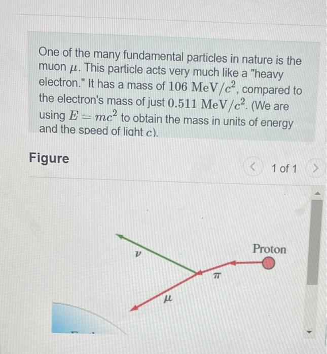 Solved One of the many fundamental particles in nature is | Chegg.com