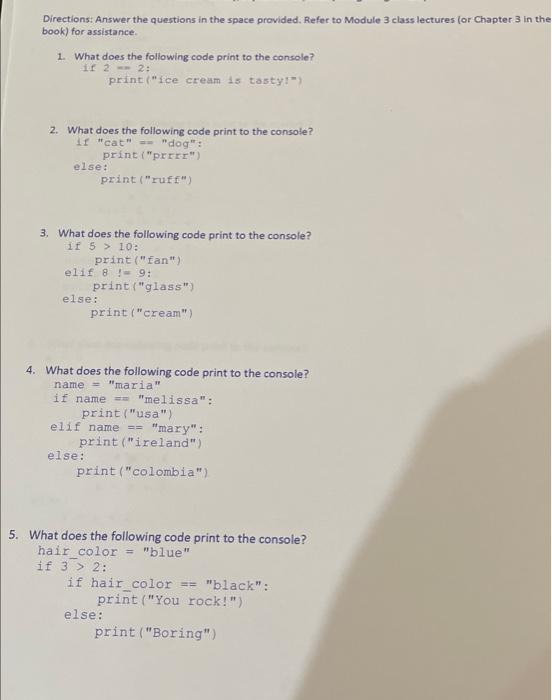 Solved 2. What does the following code print to the console? | Chegg.com