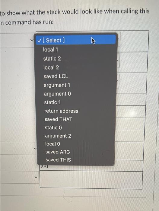 Solved Consider a VM function declared with and called with | Chegg.com