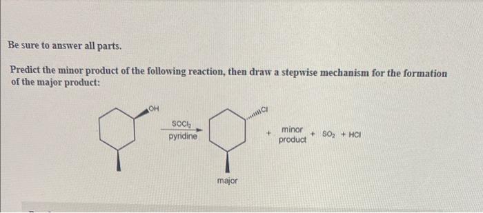 Solved Part 4 out of 4 НСІ O СІ HOCI HOSCI finish structure | Chegg.com
