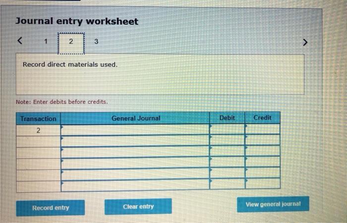 Solved Exercise 15-5 (Algo) Record materials purchase and | Chegg.com