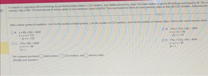 Solved 4+1+3=132 −2y+x+11 : 113a + that +24+4 the + if + it | Chegg.com