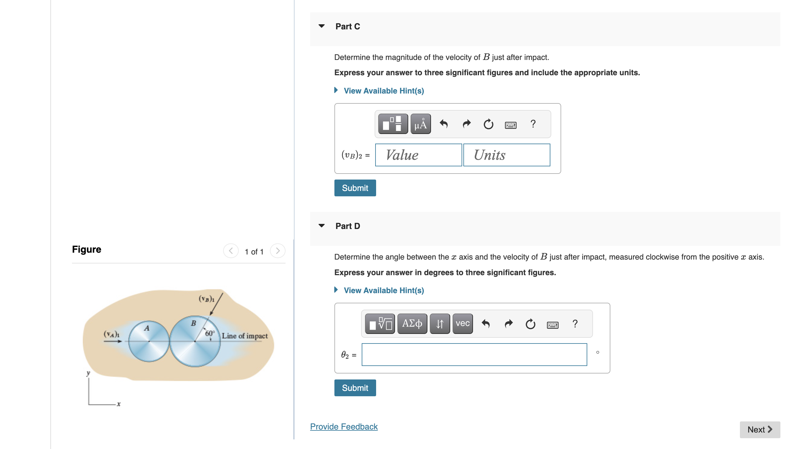 Solved The two disks A and B ﻿have a mass of 3kg ﻿and | Chegg.com
