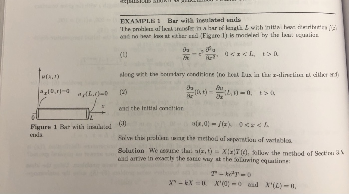 Solved Exercises 3.6 In Exercises 1-6, solve the heat | Chegg.com