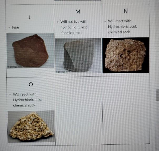 Solved PART 2: INTERPRETING SEDIMENTARY ROCKS AND STRUCTURES | Chegg.com