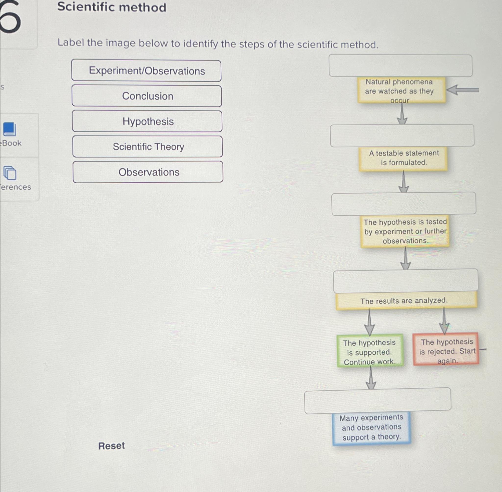 Solved Scientific methodLabel the image below to identify | Chegg.com