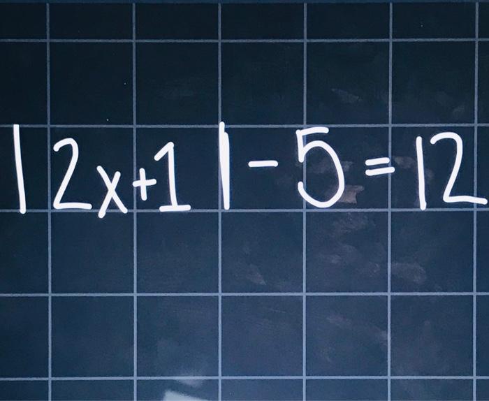 Solved 12x+1 -5 - 12 | Chegg.com