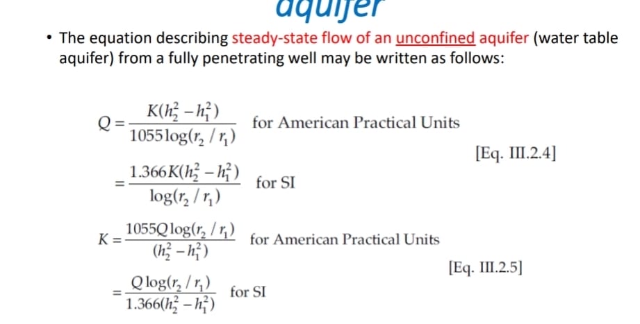 Solved The equation describing steady-state flow of an | Chegg.com