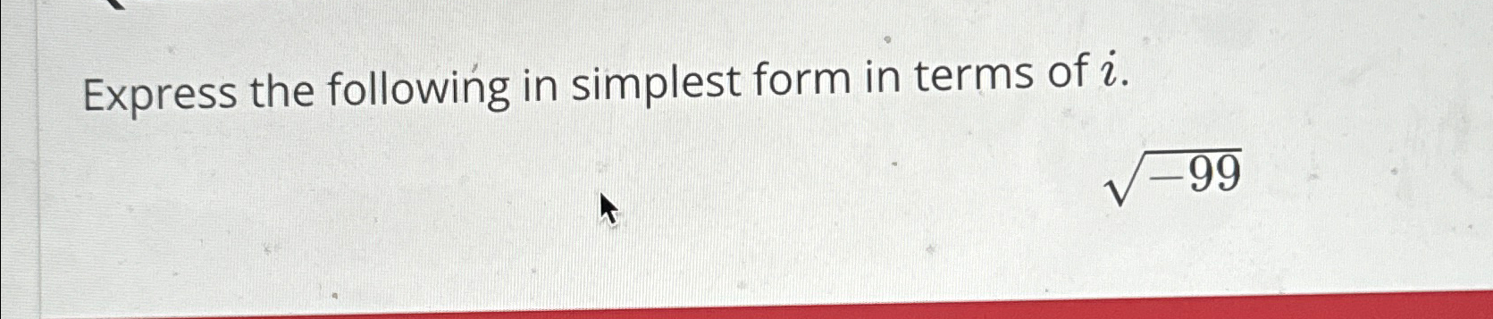 Solved Express the following in simplest form in terms of | Chegg.com