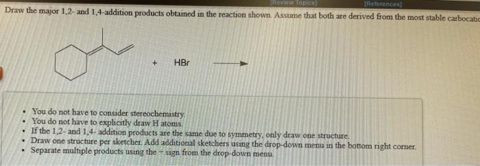 Solved Review Topical Draw both resonance structures of the | Chegg.com