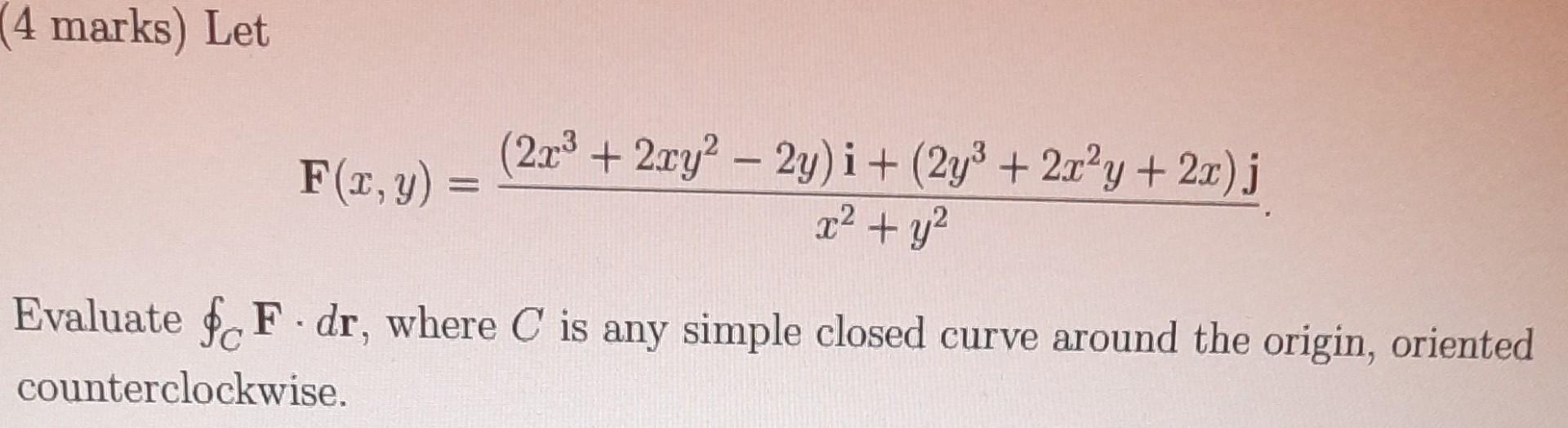 Solved (4 marks) Let | Chegg.com