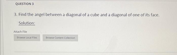 Solved QUESTION 1 1. Show that the vector orth, b = b-projab | Chegg.com