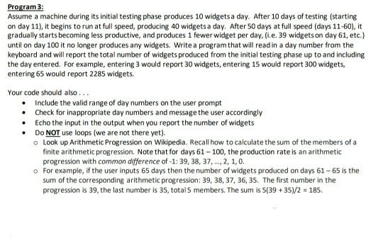 Solved Program 3: Assume a machine during its initial | Chegg.com