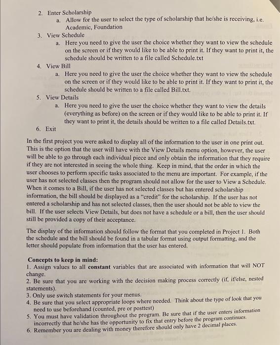 Solved Project 2 Focus: The purpose of this project is to | Chegg.com