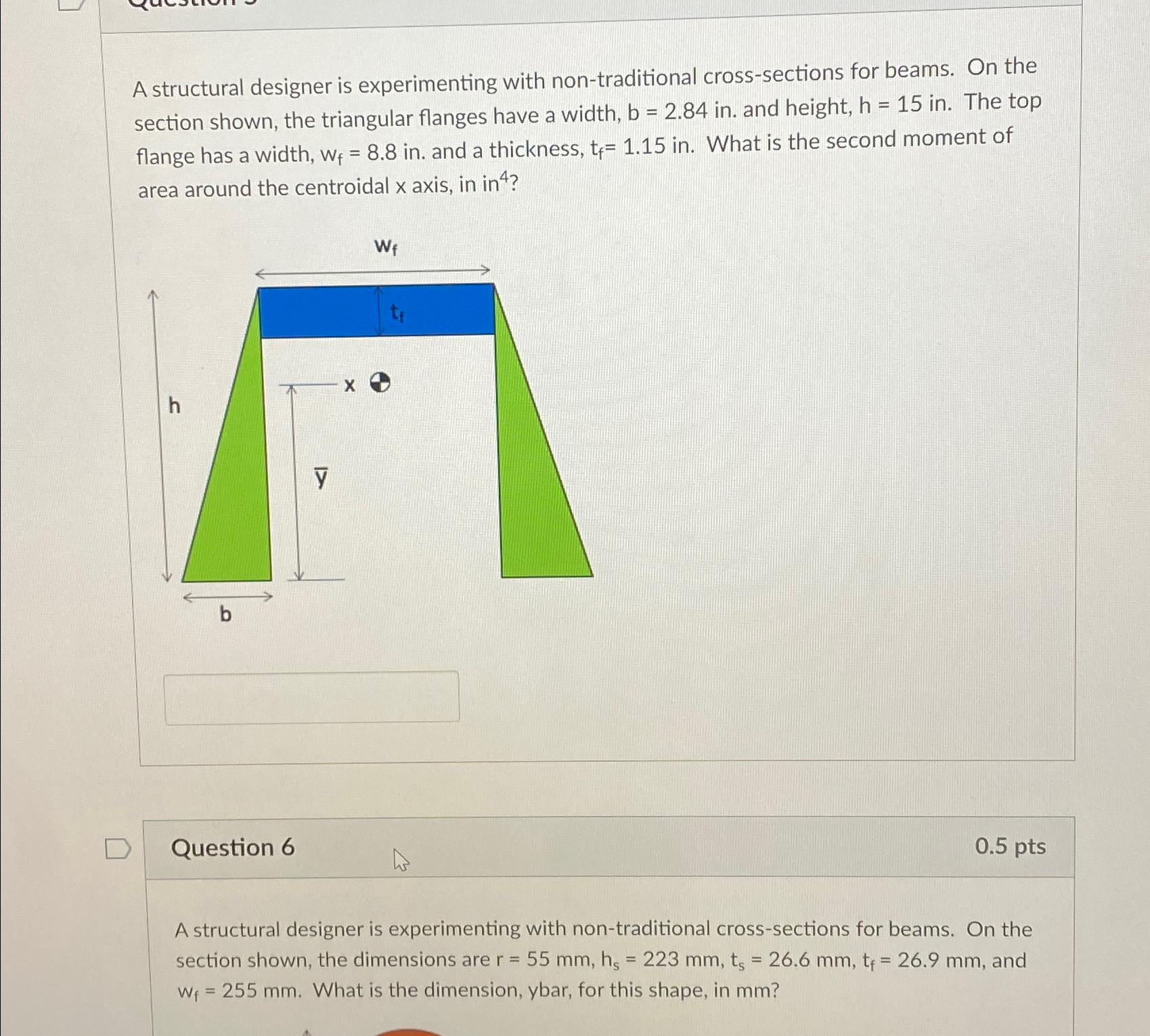 Solved A structural designer is experimenting with | Chegg.com