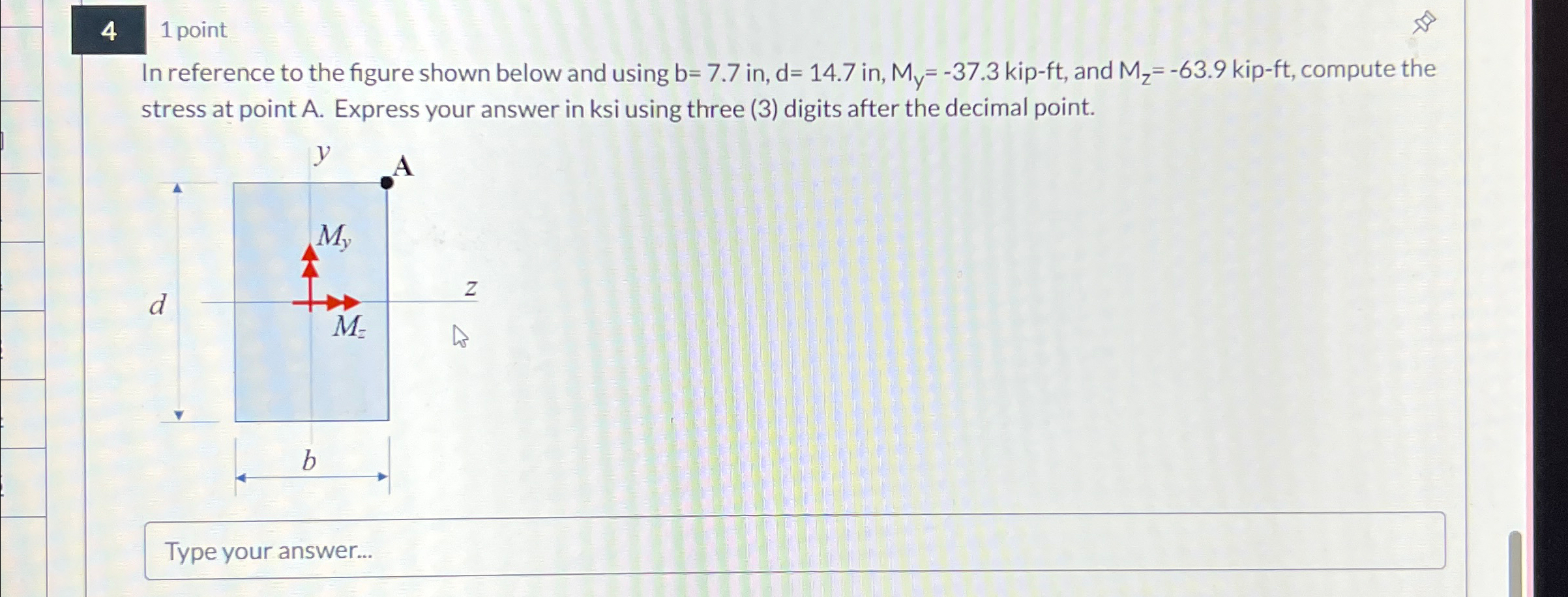 Solved 41 ﻿pointIn reference to the figure shown below and | Chegg.com