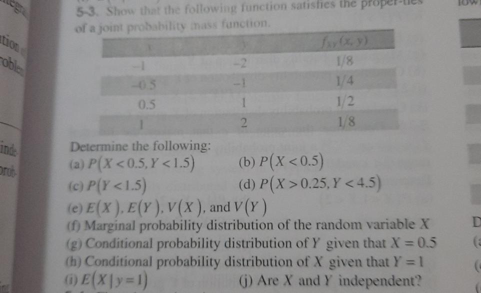 Solved 5-3. ﻿Show that the following function satisfies the | Chegg.com