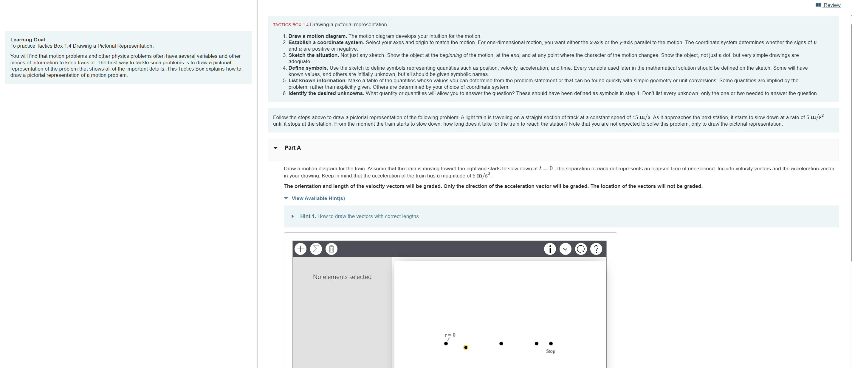 Solved TACTICS BOX 1.4 ﻿Drawing a pictorial representation | Chegg.com