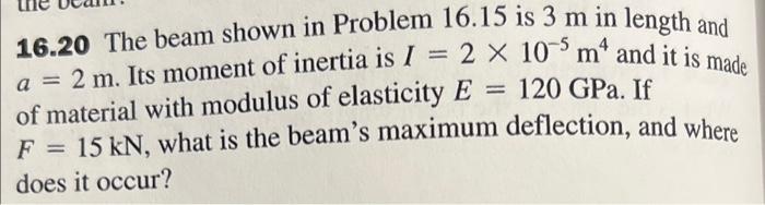 Solved the answer is v = 3.02 mm at x = 1.63 m | Chegg.com