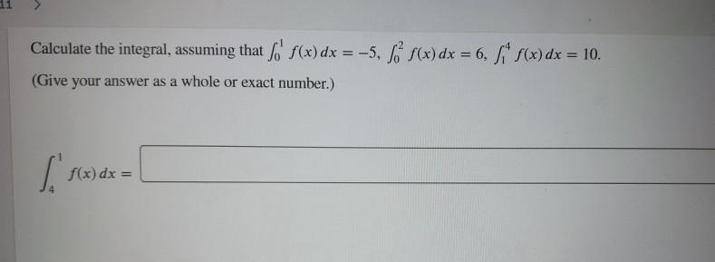 Solved Evaluate the two integrals given the graph. The two | Chegg.com