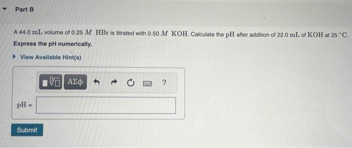 Solved \pm Calculating pH at the Equivalence Point Learning | Chegg.com