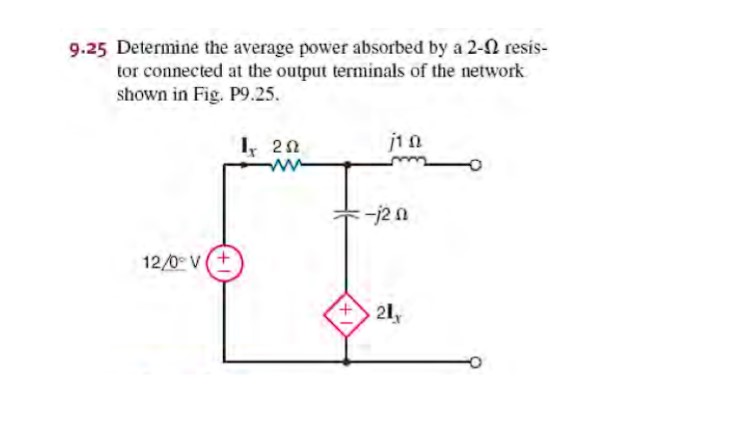 Solved 9.25 ﻿Determine the average power | Chegg.com