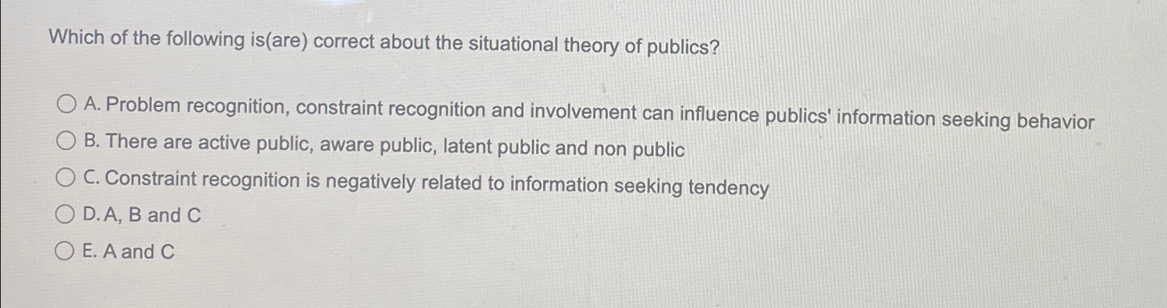 Solved Which of the following is(are) ﻿correct about the | Chegg.com