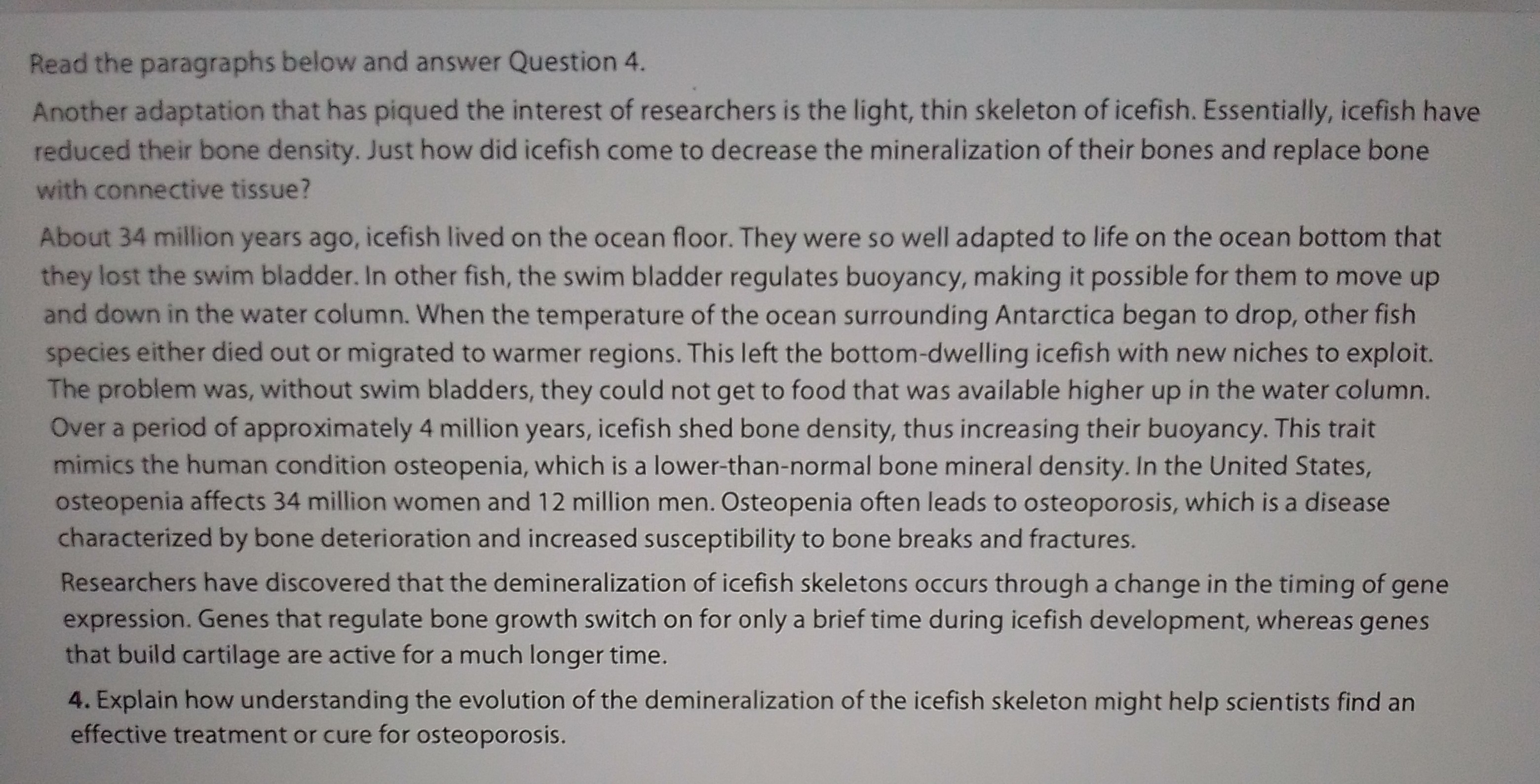 Solved Read the paragraphs below and answer Question | Chegg.com