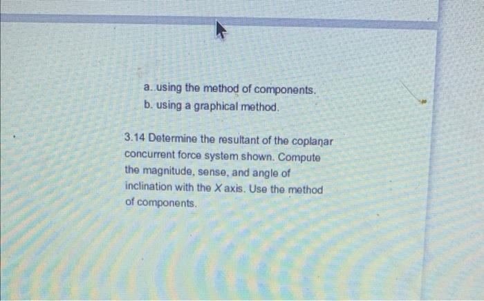 Solved Problem 3.12a. using the method of components. b. | Chegg.com