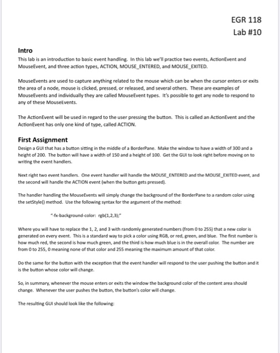 Solved Egr 118 Lab 10 Intro This Lab Is An Introduction To 5085