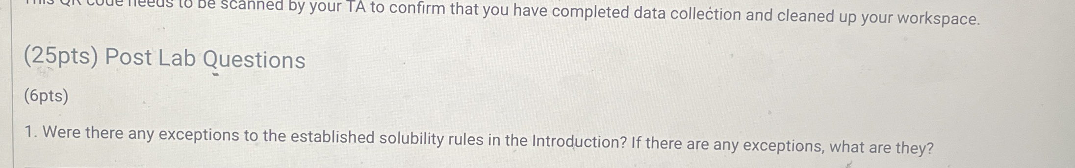 Solved Were there any exceptions to the established | Chegg.com