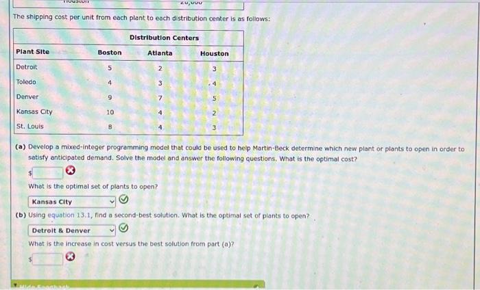 The Martin-Beck Company operates a plant in St. Louis | Chegg.com