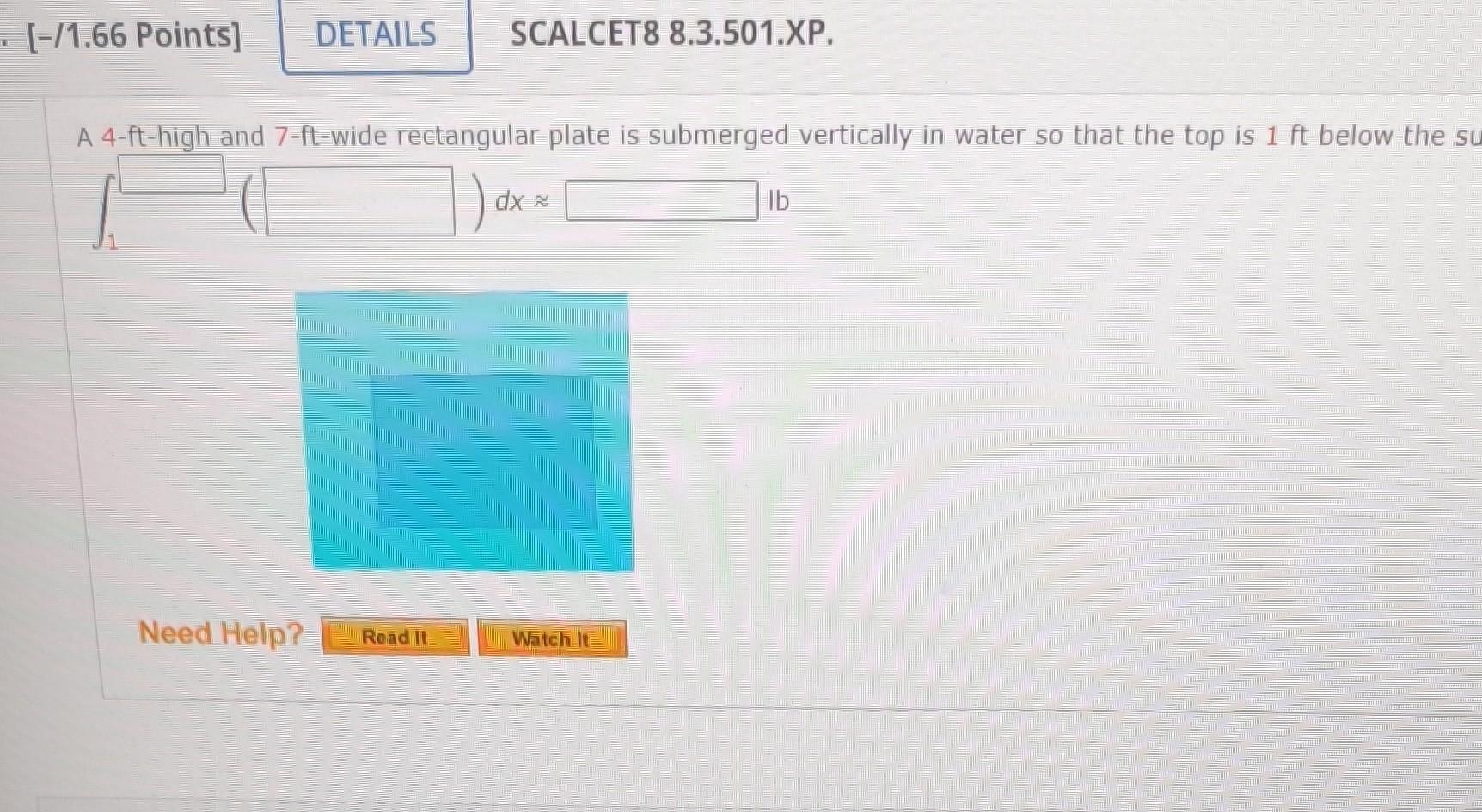 Solved A 4-ft-high and 7-ft-wide rectangular plate is | Chegg.com