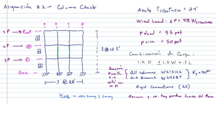 Check with AISC LRFD Columns 12B, 12C.a) To consider | Chegg.com