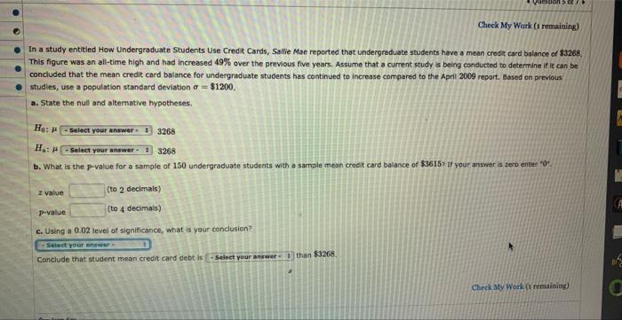 Solved In a study entitled How Undergraduate Students Use | Chegg.com