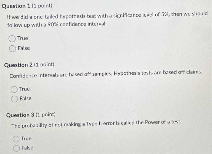 Solved If We Did A One Tailed Hypothesis Test With A 9644