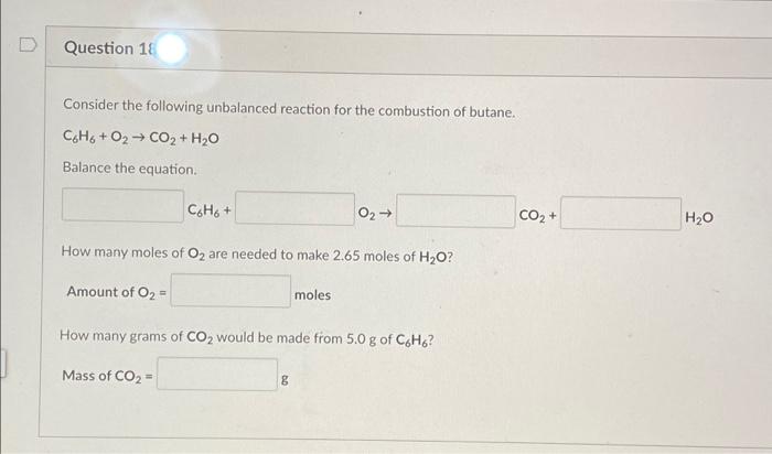 Solved Question 18 Consider the following unbalanced | Chegg.com