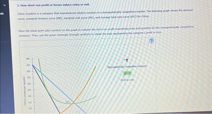 Solved Given the profit-maximizing choice of output and | Chegg.com