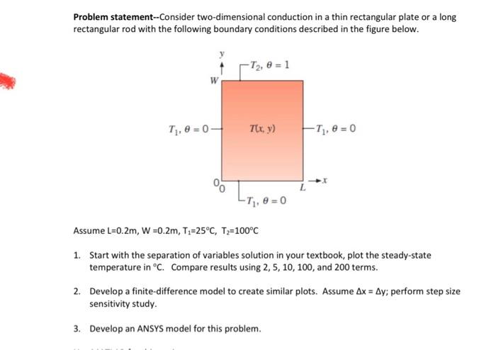 Solved Problem statement--Consider two-dimensional | Chegg.com