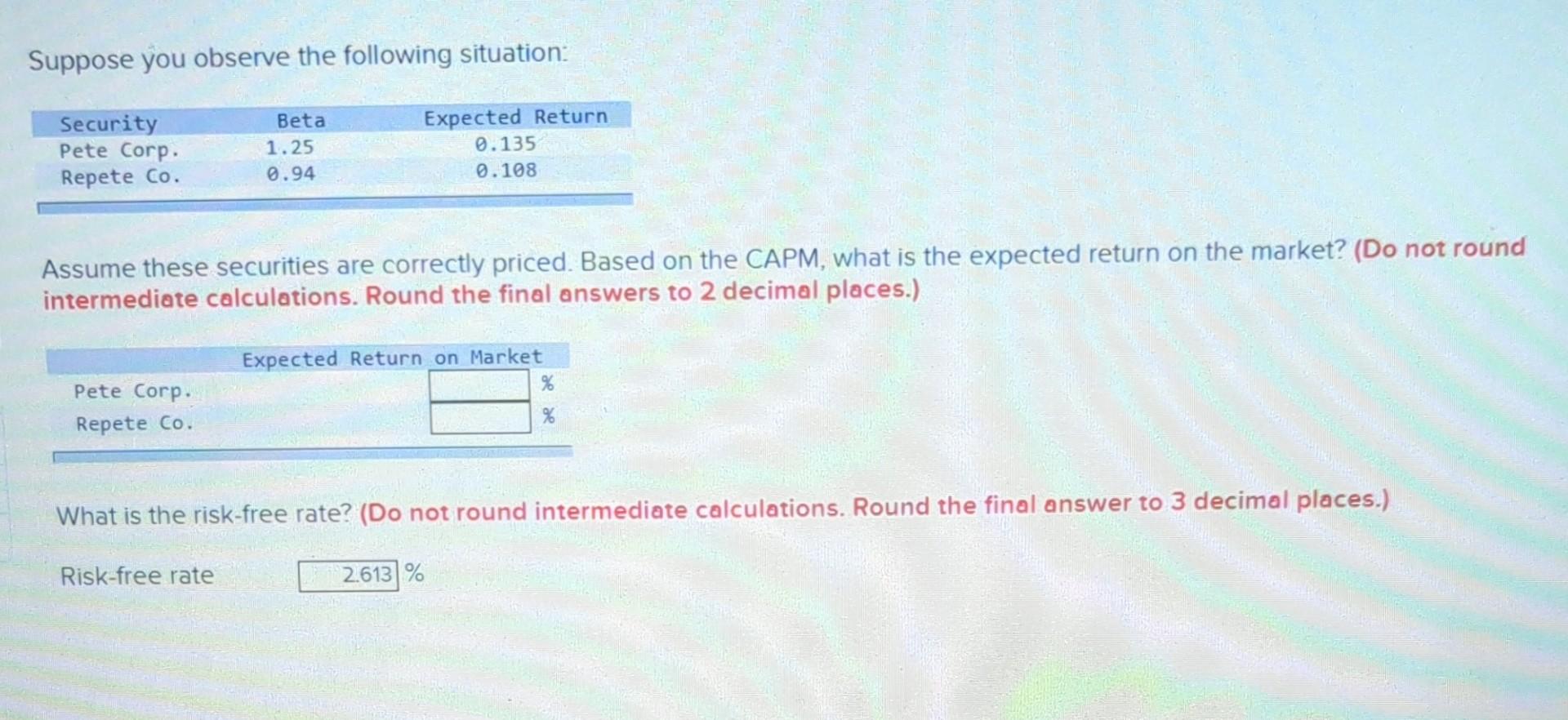 Solved Suppose you observe the following situation: Assume | Chegg.com