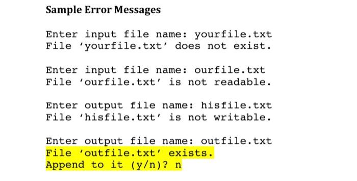 Solved Problem 3 Write a script named allfiles to allow a | Chegg.com