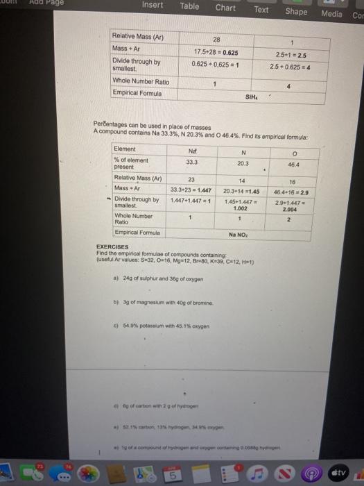 Solved Add Page Insert Table Chart Text Shape Media Cor 1 | Chegg.com