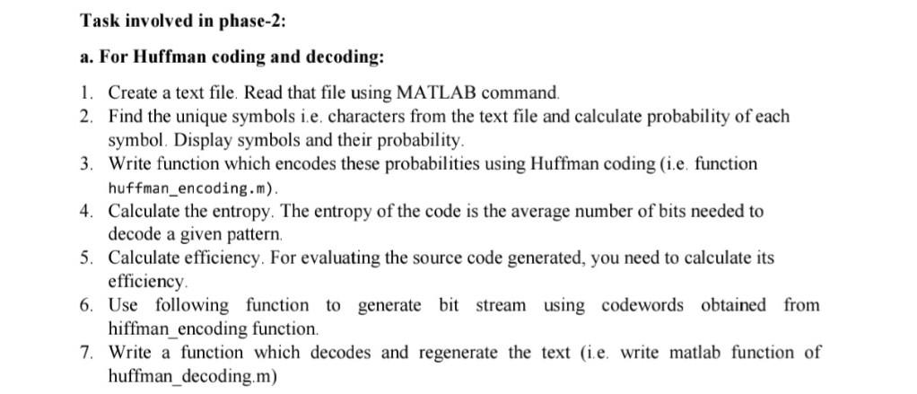 Solved Phase-2: Implementation of Encoder and Decoder blocks | Chegg.com