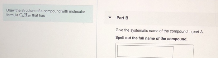 Solved Draw the structure of a compound with molecular | Chegg.com