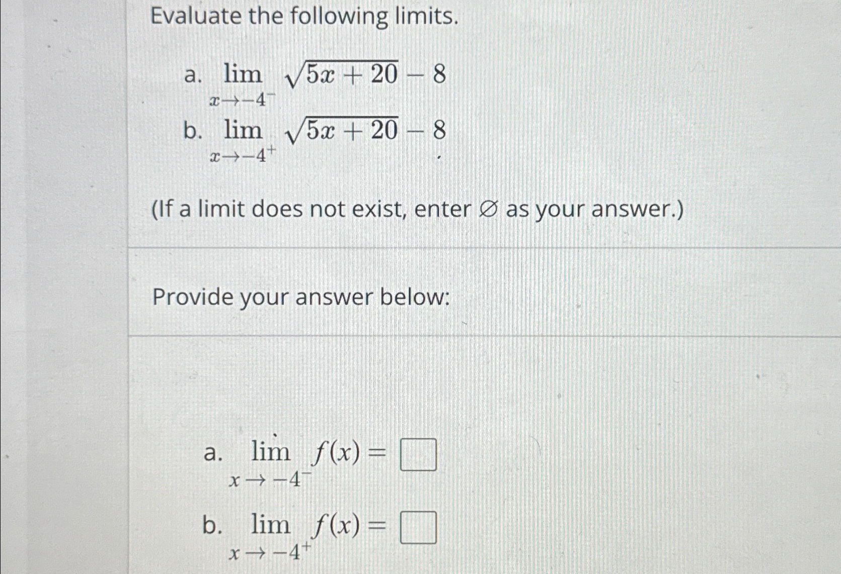 Solved Evaluate the following | Chegg.com