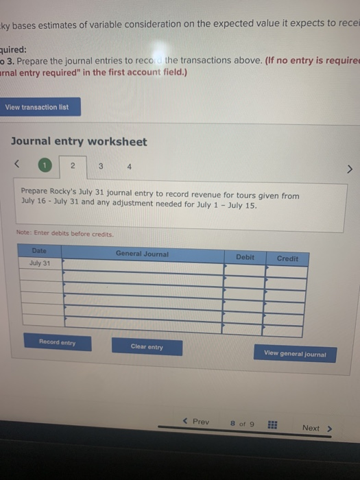 Solved Rocky Guide Service provides guided 1-5 day hiking | Chegg.com